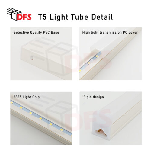 DFS LED LIGHT LED Tube T5 LED Tube TRI-TONE [300mm/600mm/900mm/1200mm]