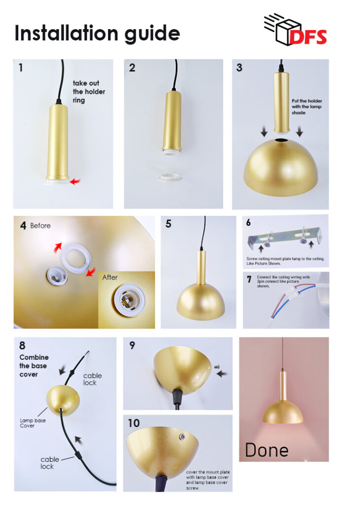 LED LIGHT Simple Design Modern Contemporary Lighting