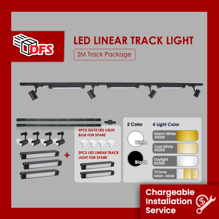 LED Track Lights Systems Modern Design For Home Spaces